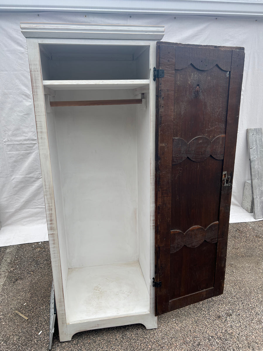 Wardrobe Cabinet made from Repurposed Antique Door GA10183 – Governor's Architectural Salvage