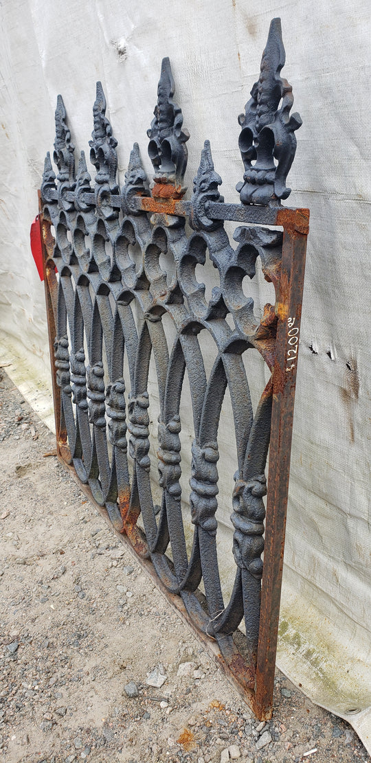Ornate Heavy Cast Iron Gate 38 1/2" W x 36" T GA9537 – Governor's ...