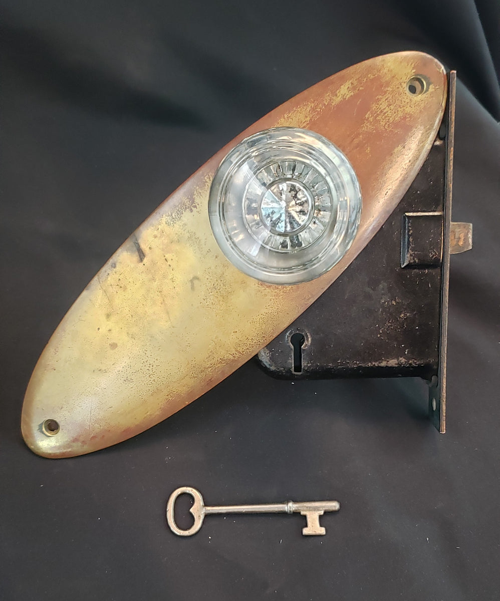 2 Mortise Lock Sets with Keys from the Dixie Lee Hotel in Belmar N.J ...