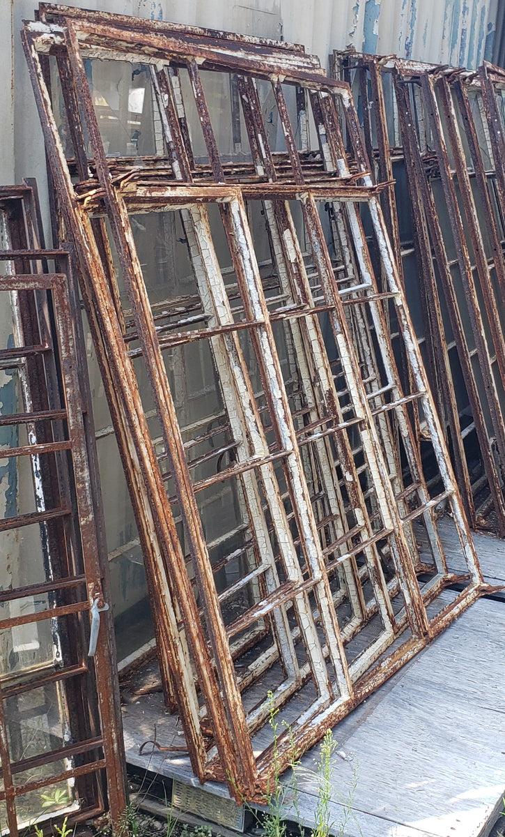 15 Pane Steel Cottage Casement Window Frames with Side Swing Outs 53 ...