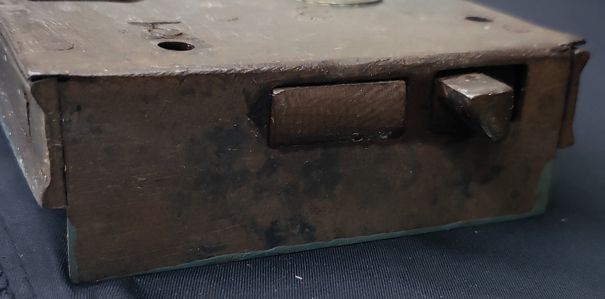 Complete & Original Carpenter #60 Rim Lock Set with Key 5 1/8" x4 1/8 ...