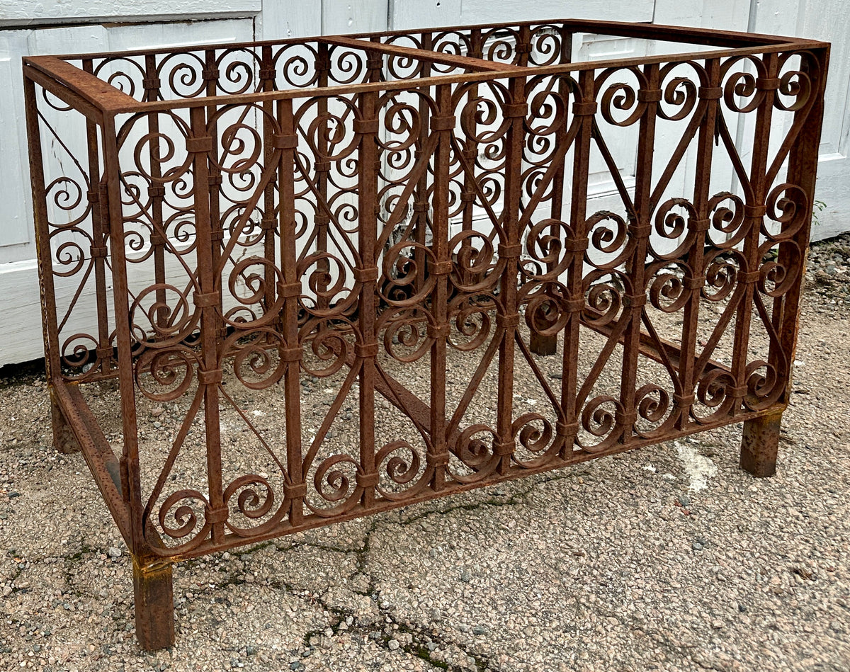 Repurposed Antique Iron Table Base GA20341 – Governor's Architectural ...