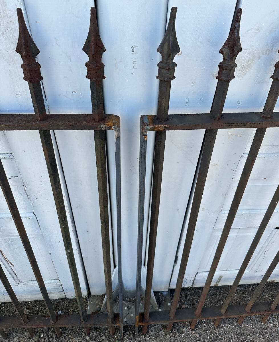 Restored Antique Iron Fencing Pair GA20371 – Governor's Architectural ...