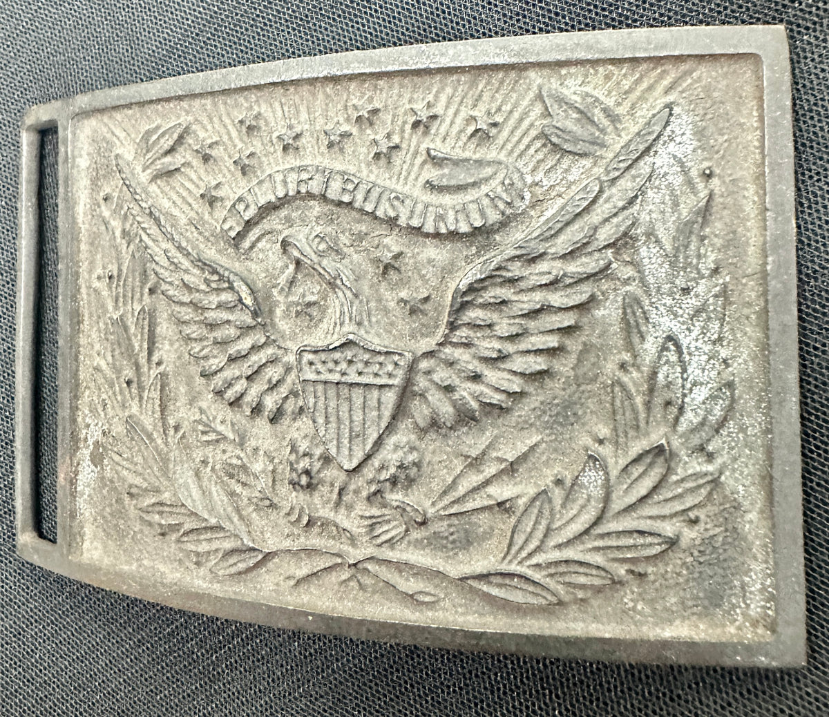 Early Militia American Eagle Belt Buckle Reproduction GA20540 ...
