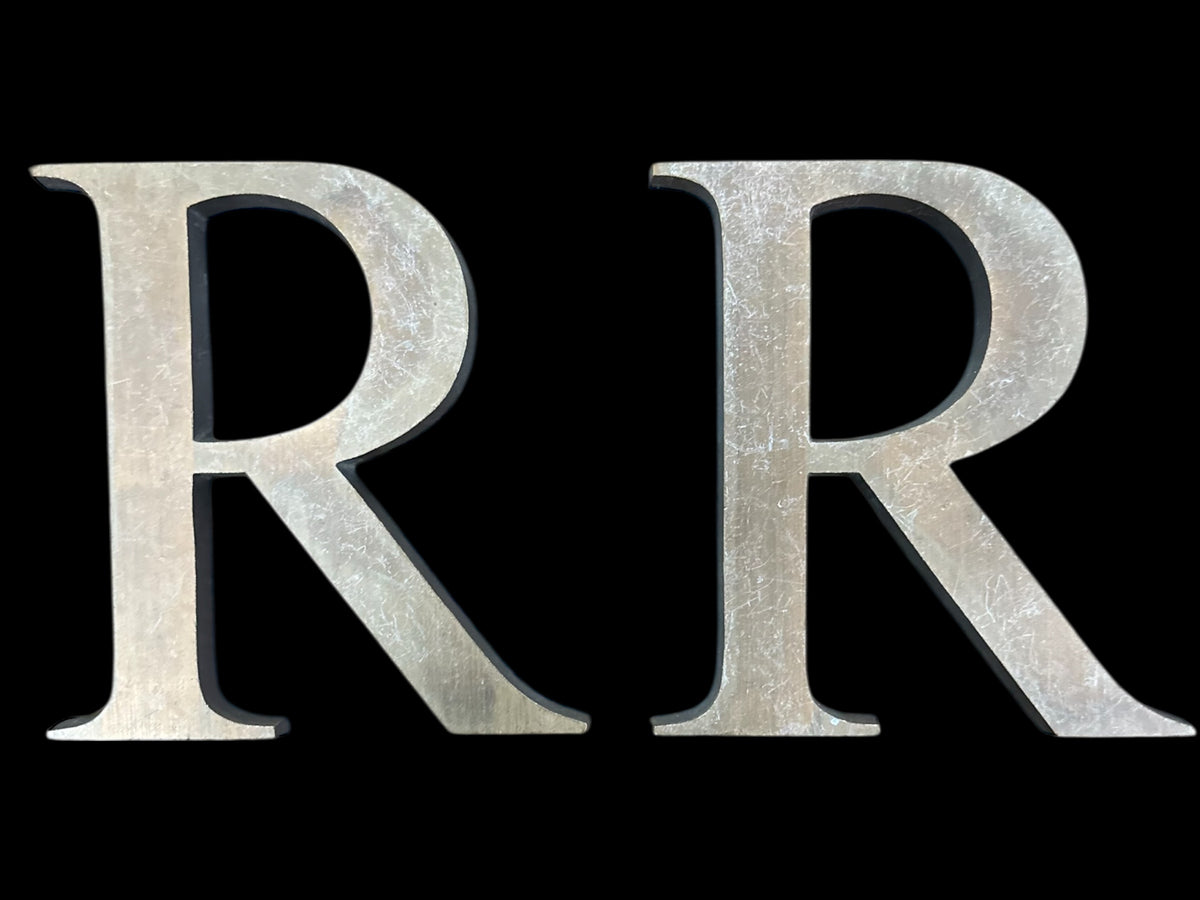 Bronze Letter "R" GA20040 – Governor's Architectural Salvage