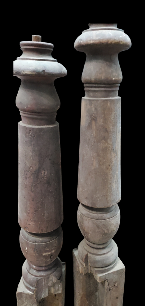 Pair of Newel Posts *GAM0211 – Governor's Architectural Salvage