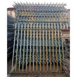 1200' Tall Wrought Iron Military School Fencing #GA190 – Governor's ...