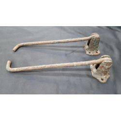 Pair of Iron Shutter Dogs #GA4284 – Governor's Architectural Salvage