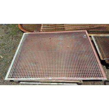 Very Large Iron Air Conditioner Grate – Governor's Architectural Salvage
