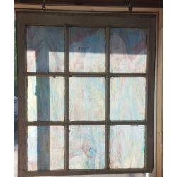 Multi-colored Pastel 9 Pane Stained Glass Window #GA4199 – Governor's ...