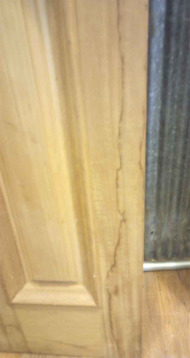 Pair of Full Length Narrow Mahogany Exterior Doors 12" x 72" #GA-S011 ...